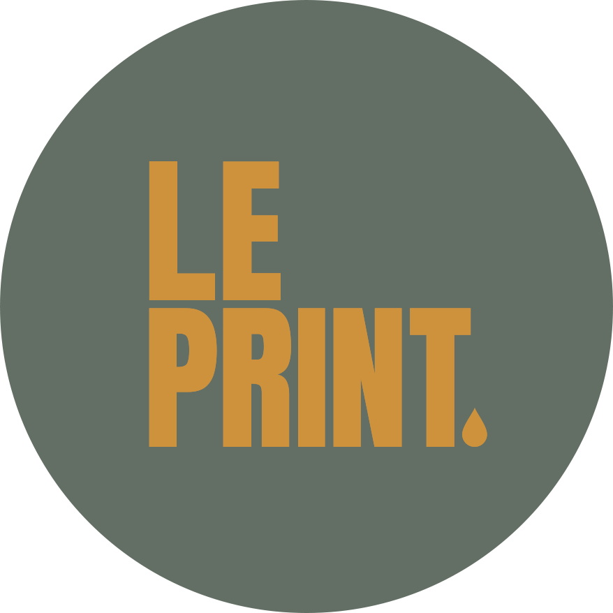 Le Print - Paint Colour Inspired Typography Art Prints For The Home